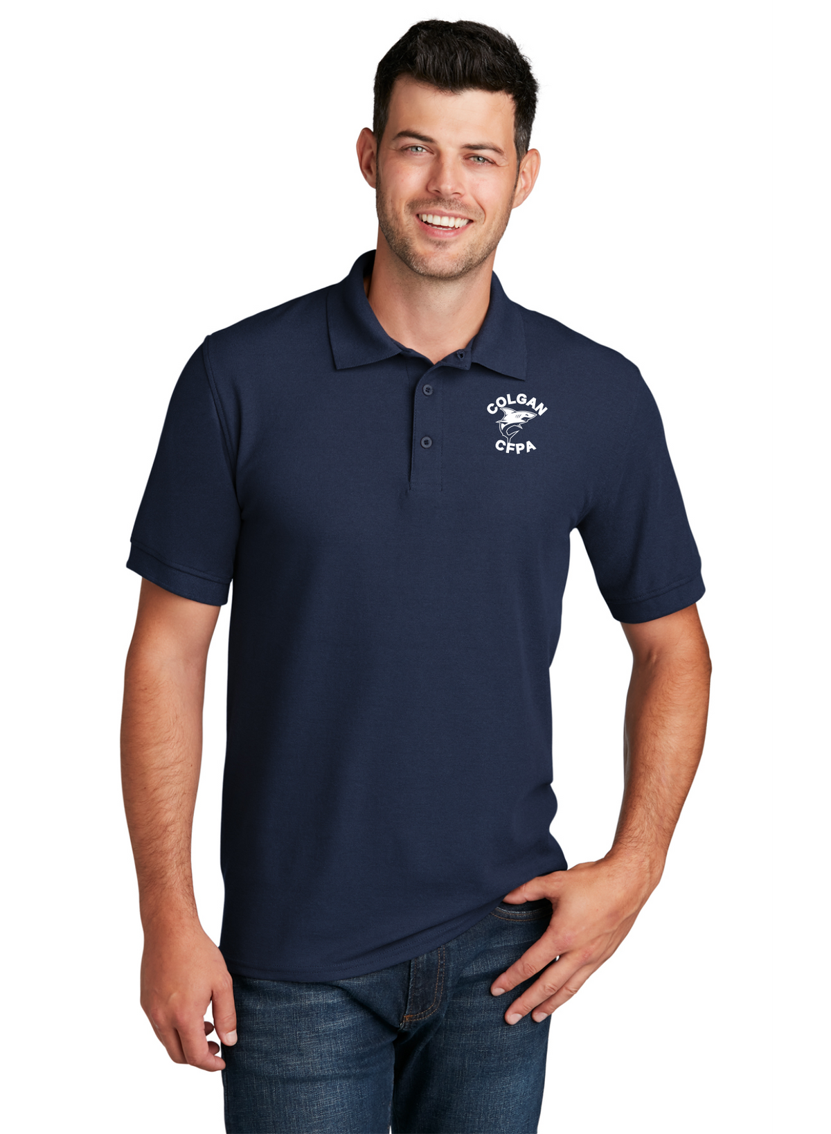 Men's Polo — Sharp Plant Designs